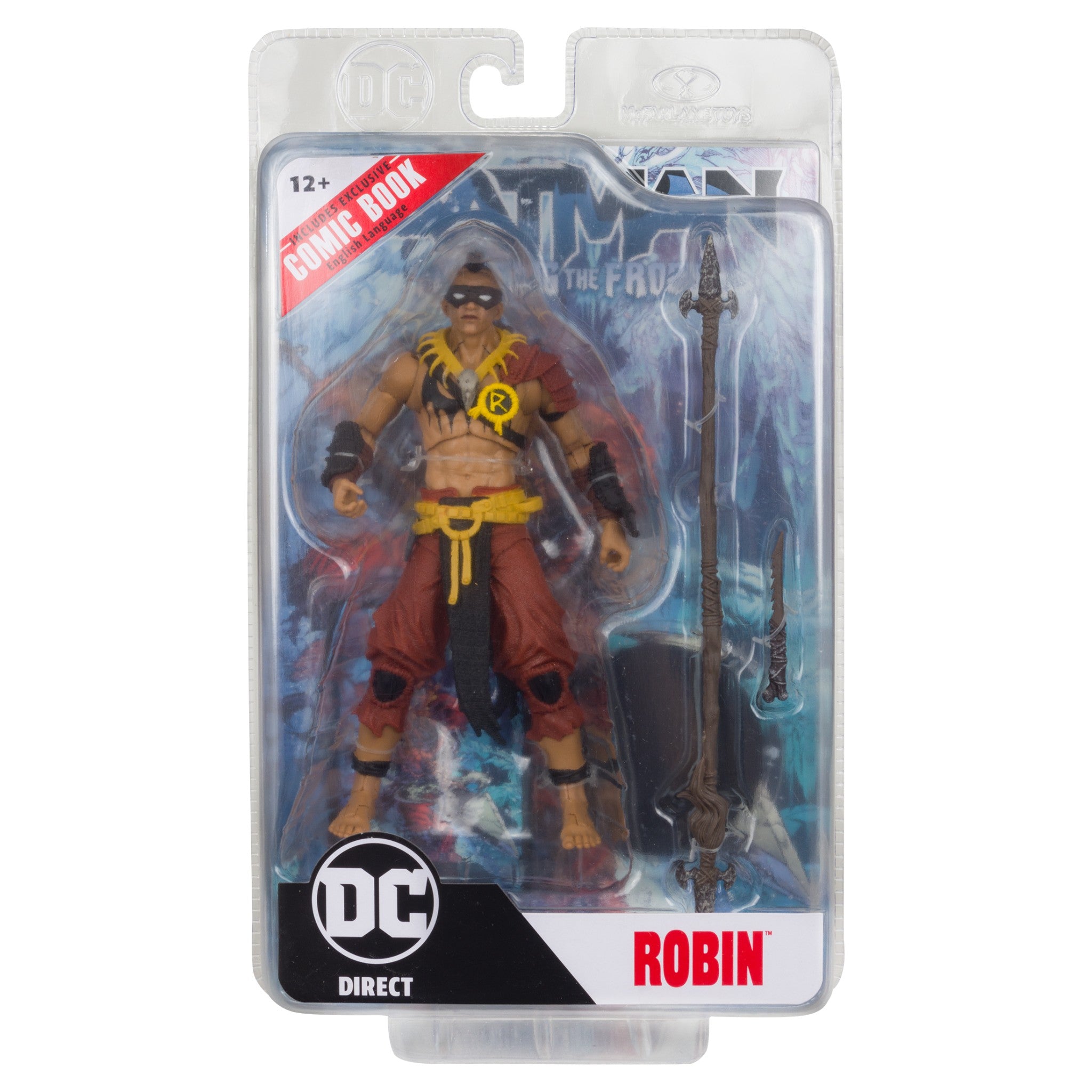 DC Direct Page Punchers Robin 7 Batman Fighting the Frozen Comic McFarlane