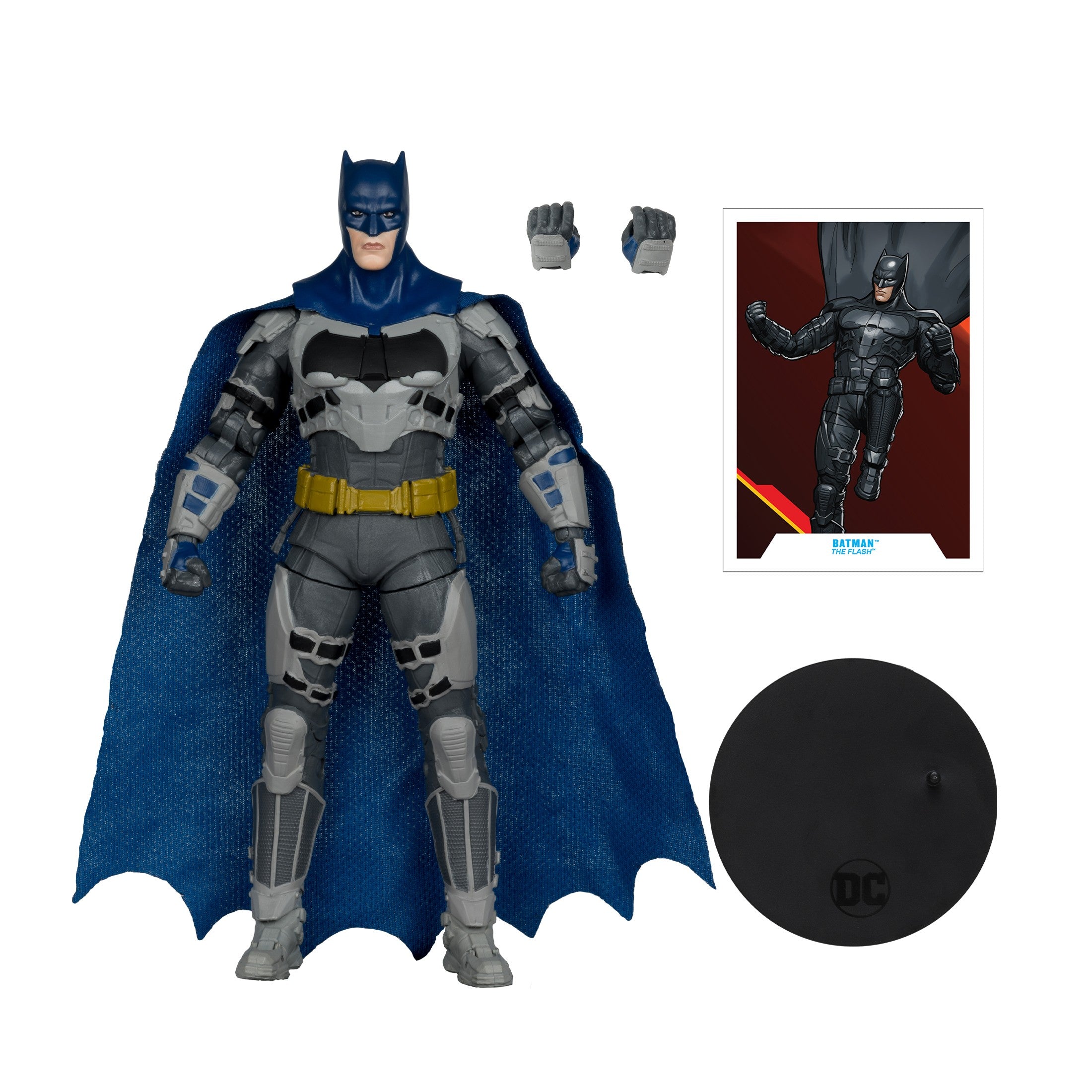DC Multiverse Flash Movie Batman Blue/Grey PLATINUM - McFarlane Toys ...