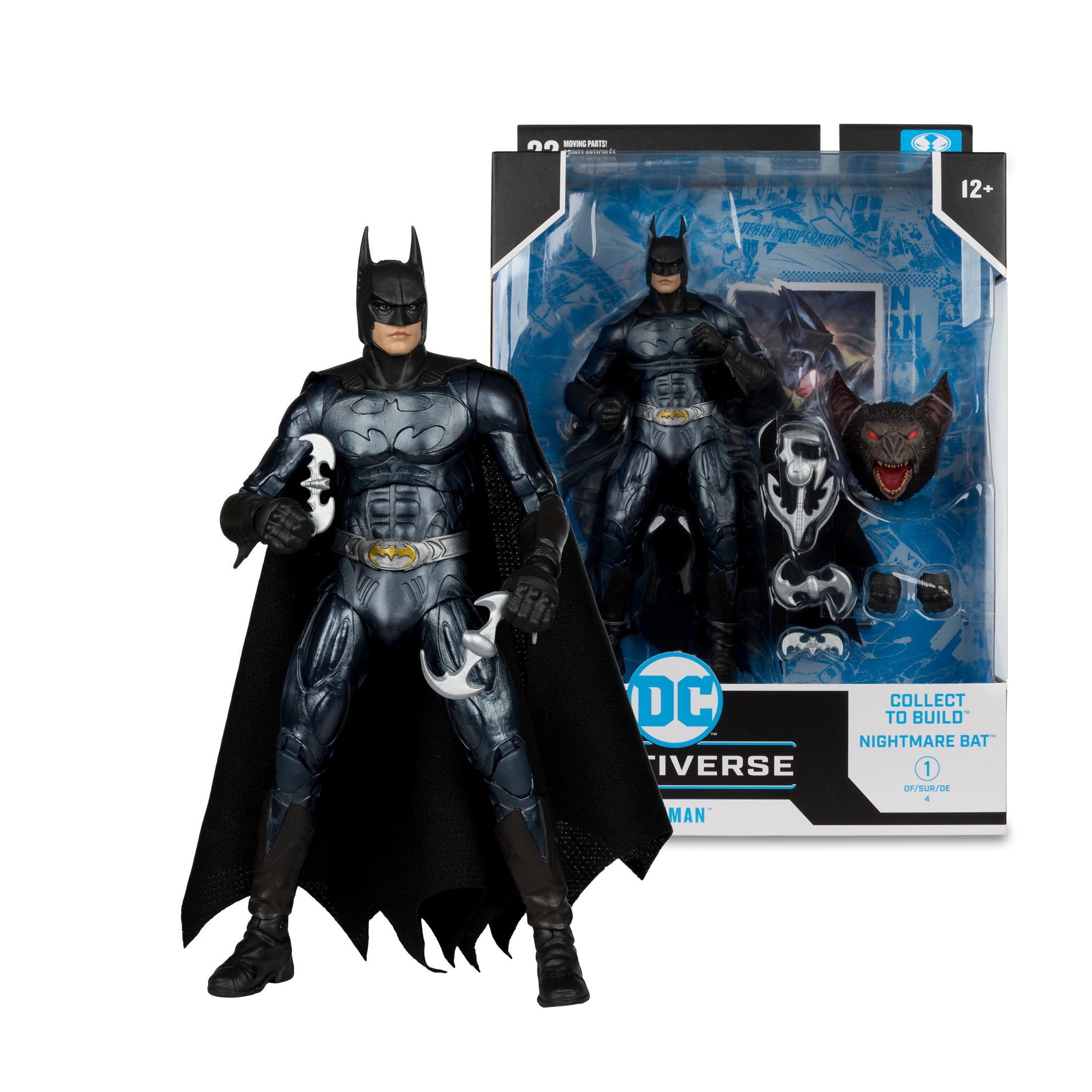 DC Multiverse Batman Forever Movie Batman BAF Giant Bat - McFarlane To ...