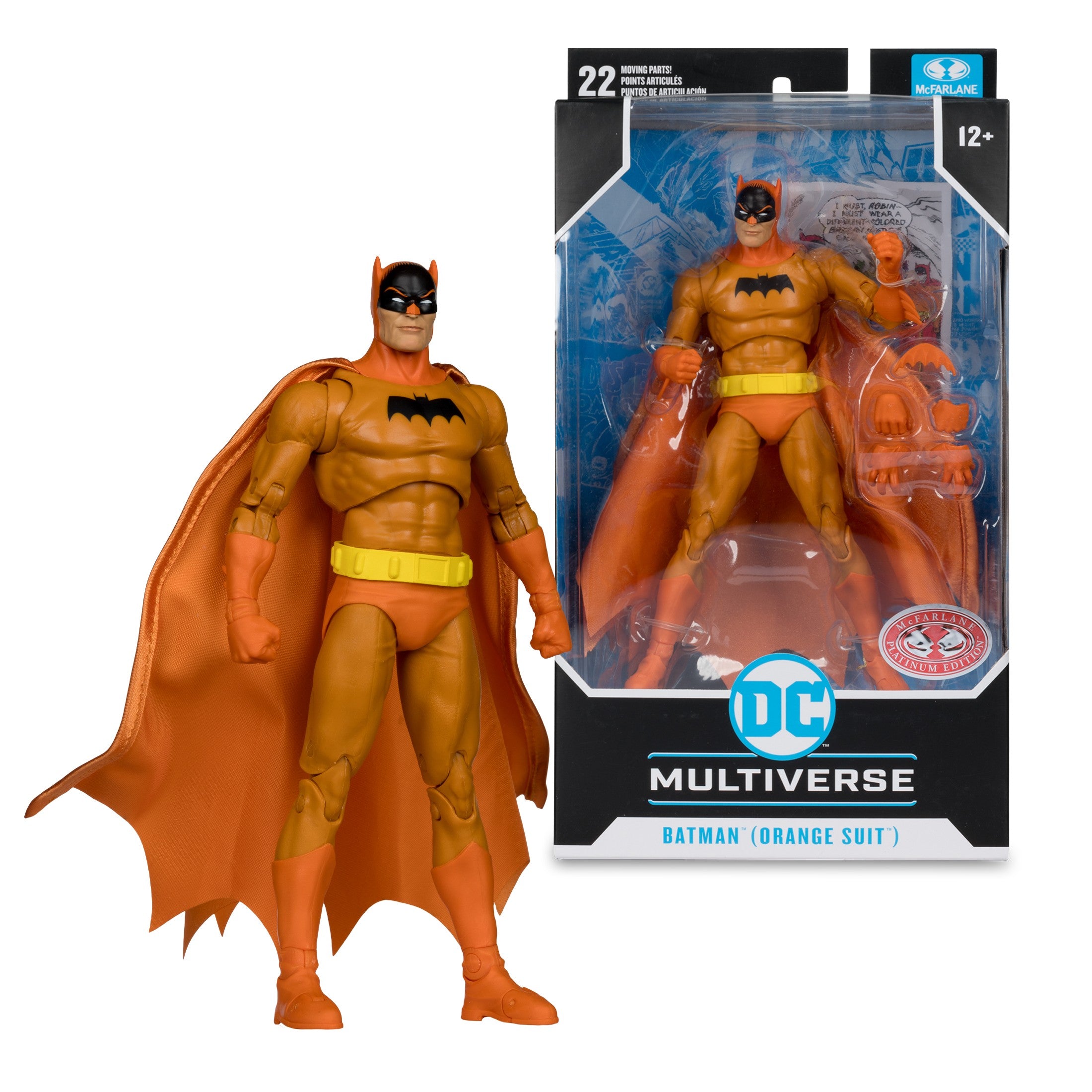 DC Multiverse Batman Orange Suit Detective Comics #241 PLATINUM - McFa ...