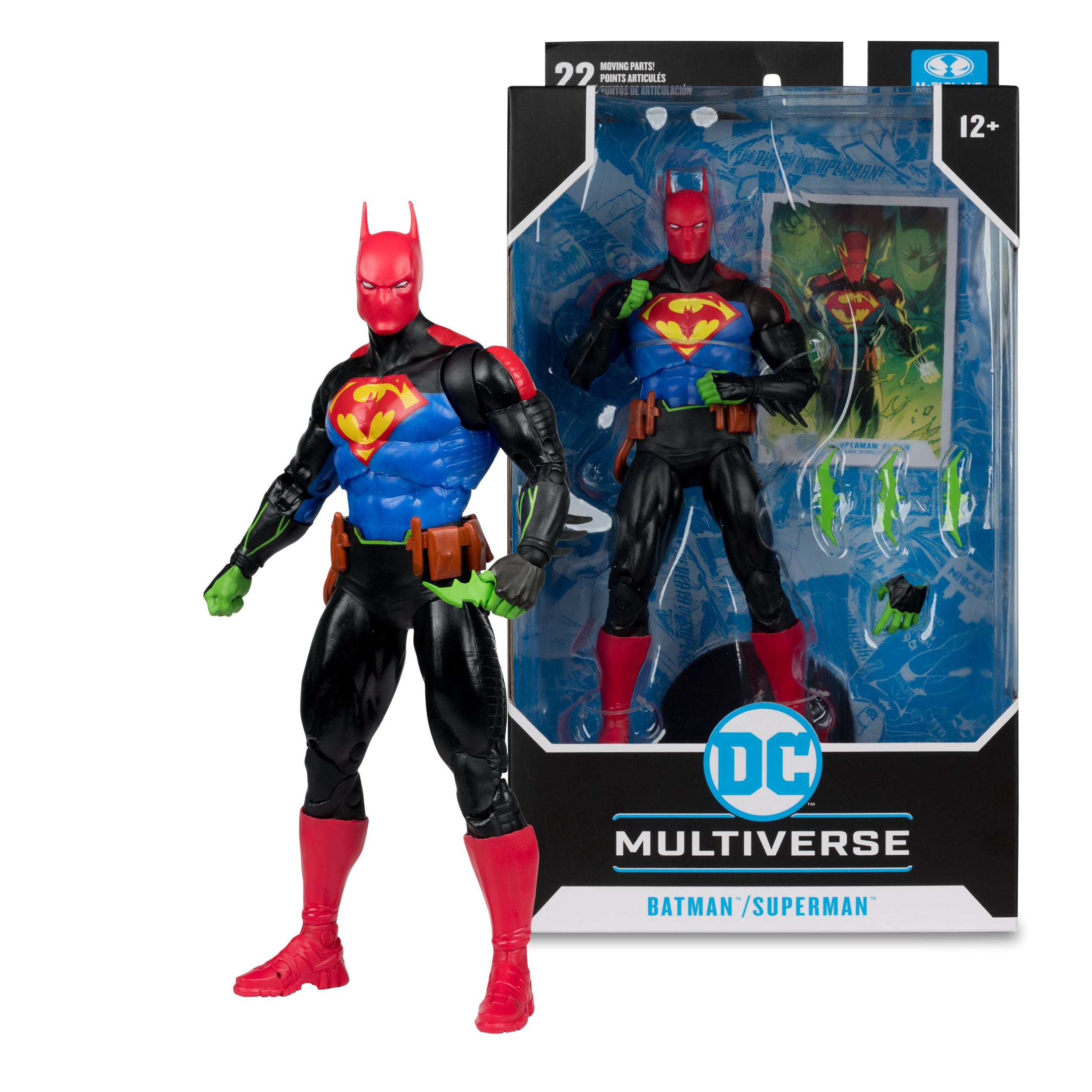 DC Multiverse Batman Superman Fusion World's Finest - McFarlane Toys ...