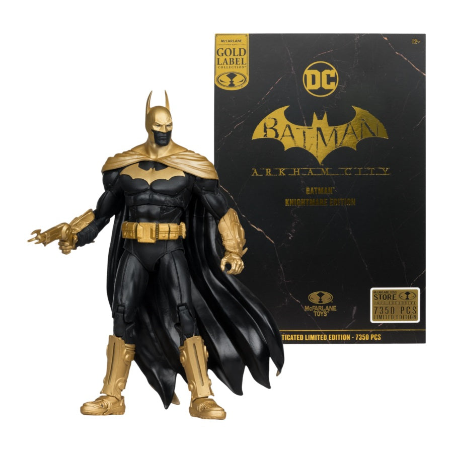 DC Multiverse Batman Arkham City Knightmare Edition Gold Label - McFar ...