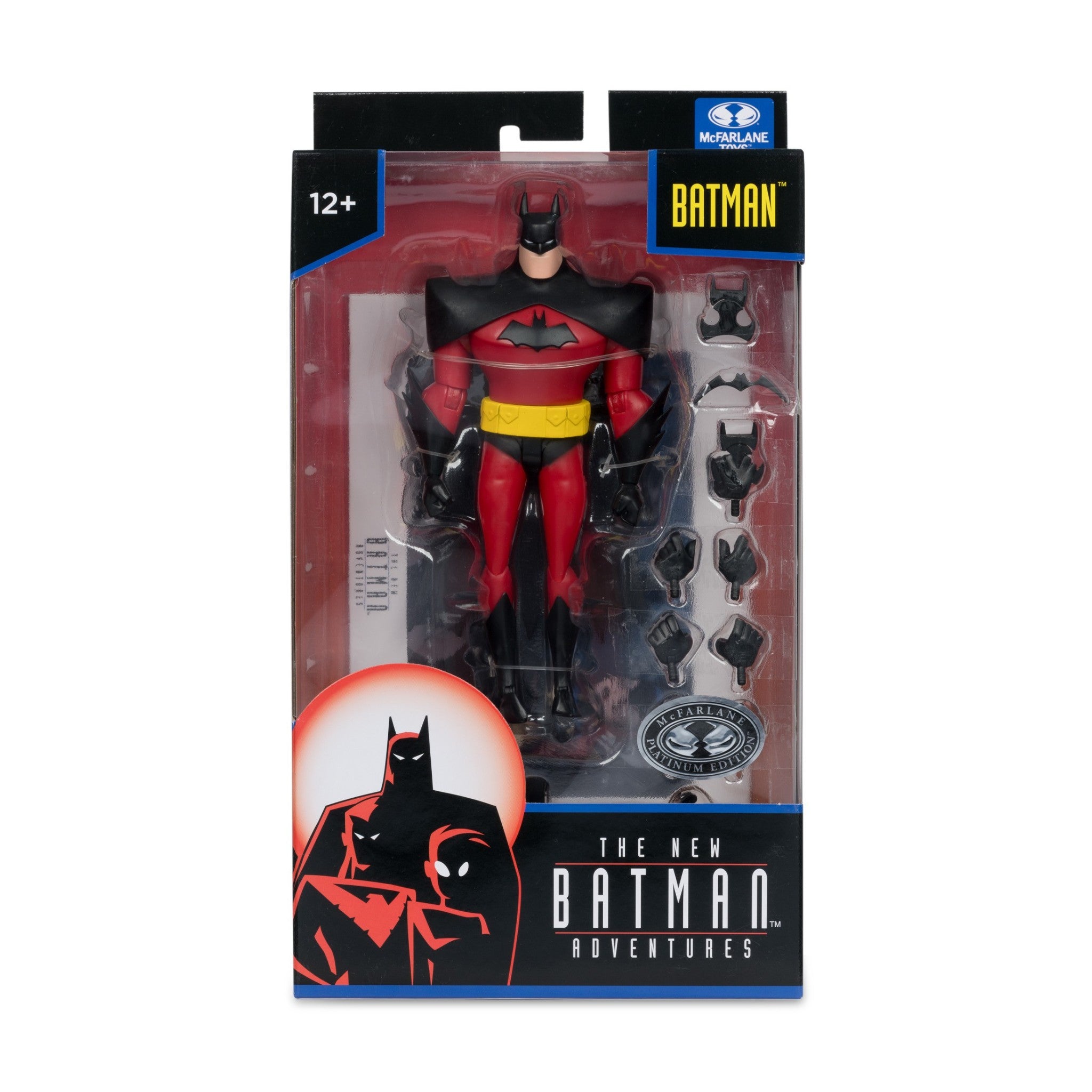 DC Direct The New Batman Adventures Batman Silver PLATINUM - McFarlane ...