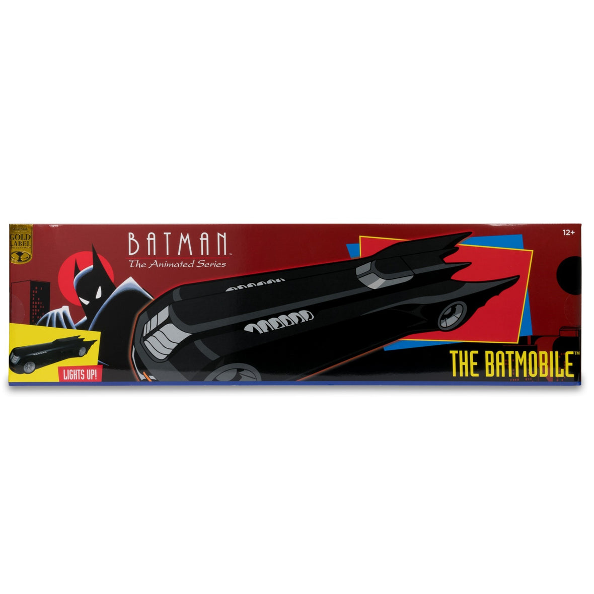 DC Multiverse Batman The Animated Series Batmobile Gold Label - McFarl ...