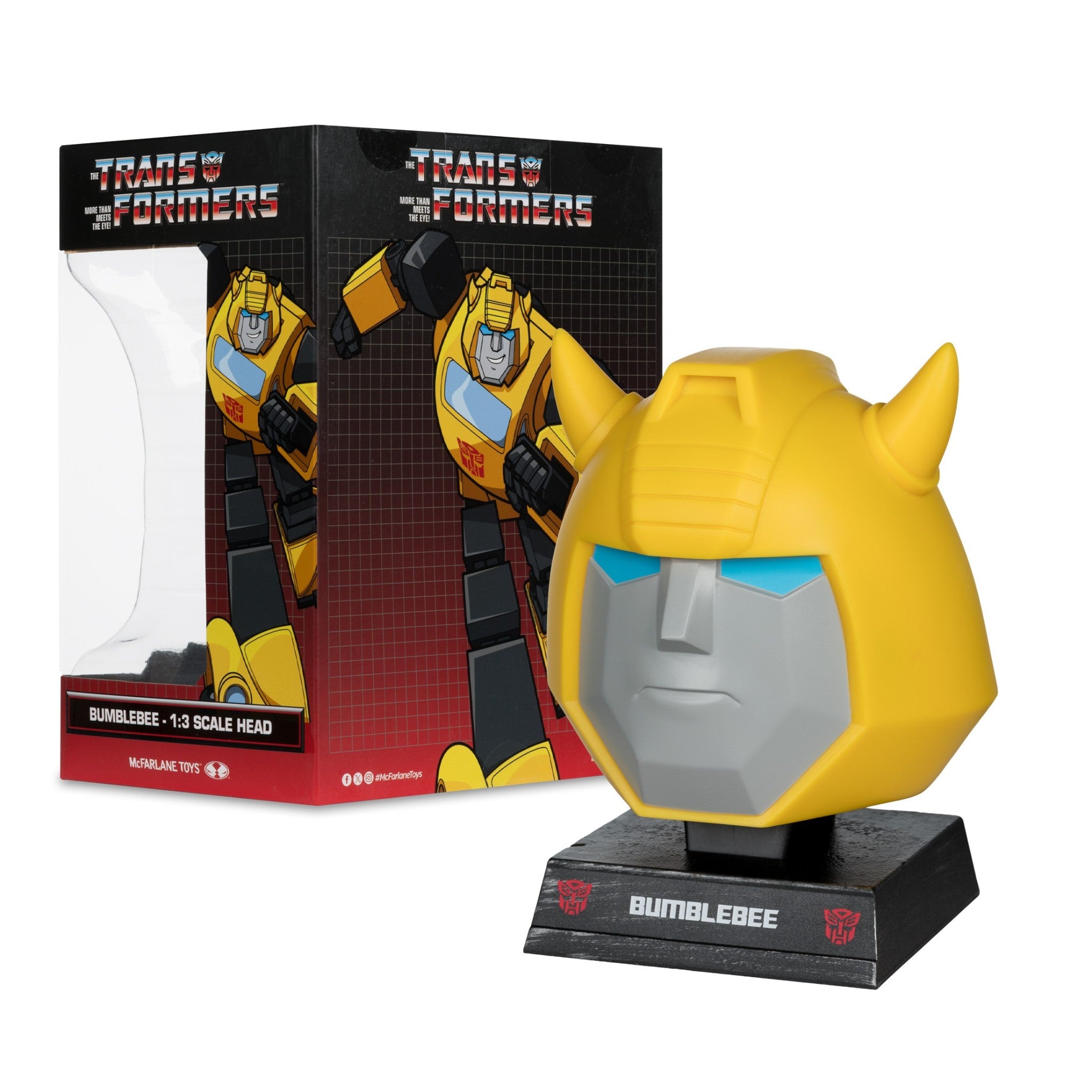 Transformers Bumblebee 1:3 Scale Replica Head - McFarlane Toys | Green ...