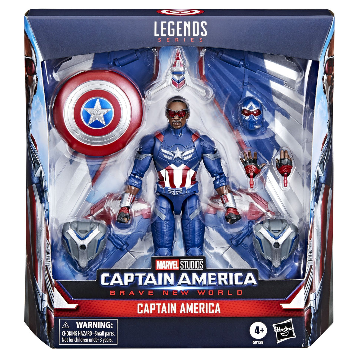 Marvel Legends 6" Captain America Brave New World Captain America ...