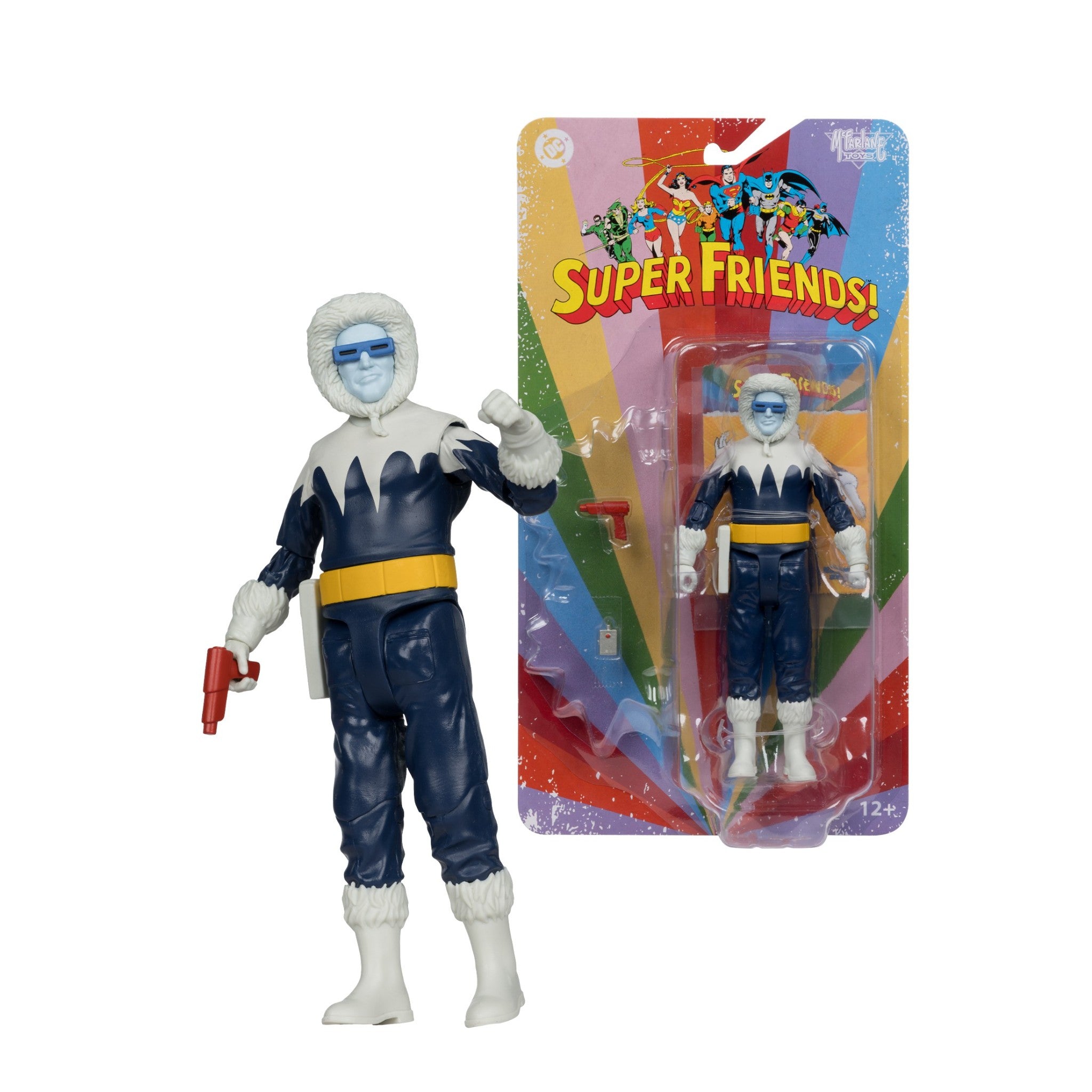 DC Retro Super Friends Captain Cold 6" Figure - McFarlane Toys | Green ...