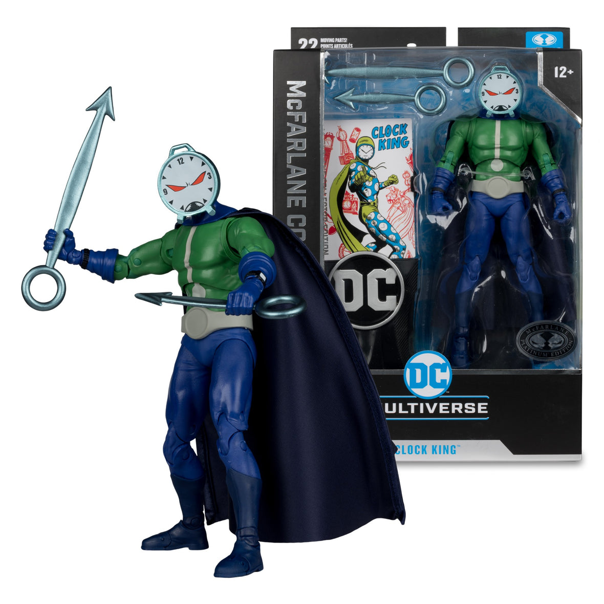 DC Multiverse Collector Edition Clock King PLATINUM - McFarlane Toys ...