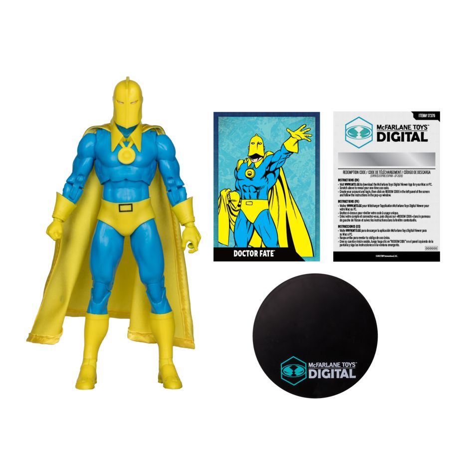 DC Multiverse Doctor Fate Silver Age - McFarlane DC Direct Digital ...