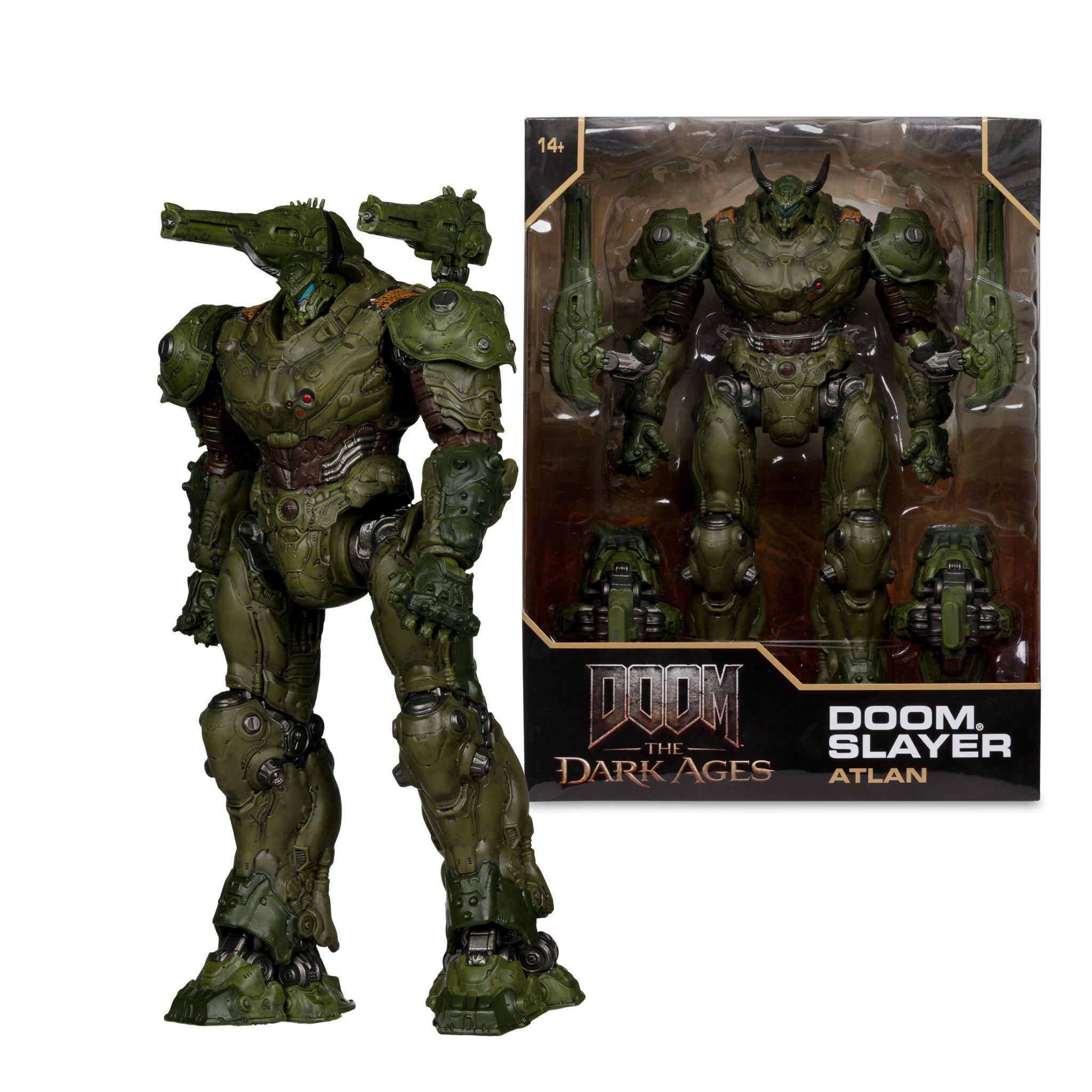 DOOM The Dark Ages Doom Slayer Atlan 12" Deluxe Elite Edition - McFarl ...