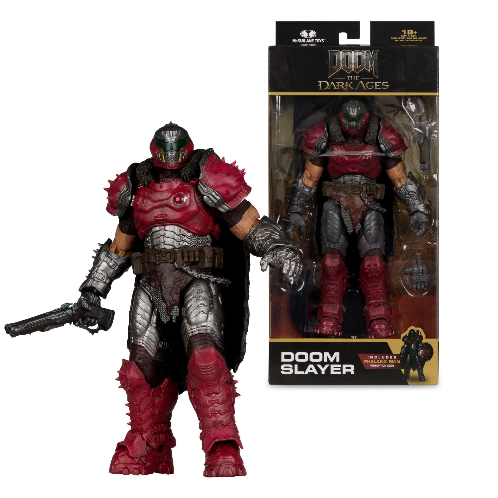 Doom The Dark Ages Doom Slayer Phalanx Skin 7" Figure - McFarlane Toys ...