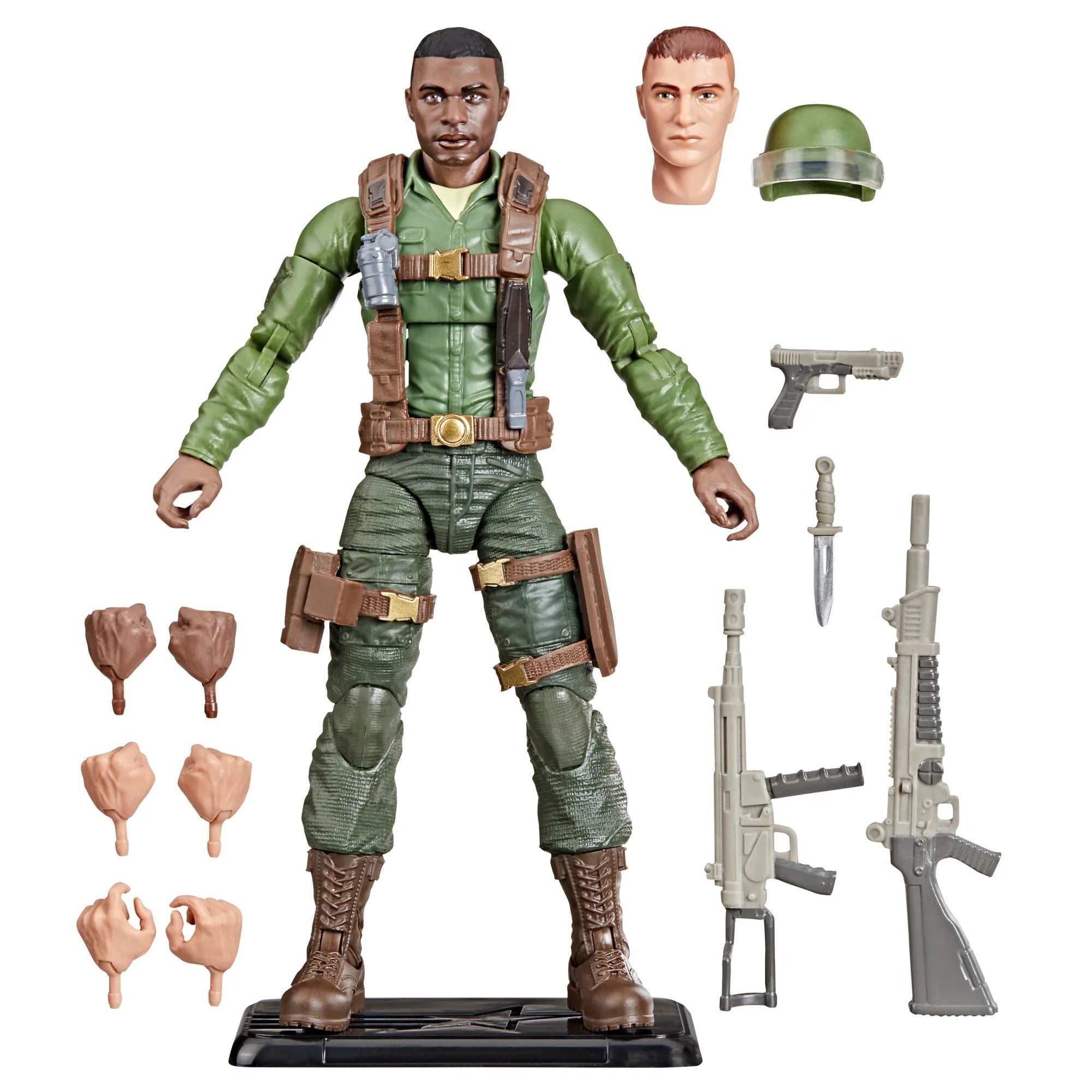 G.I. Joe Classified Series Retro 6" Figure G.I. Joe Trooper | Green ...