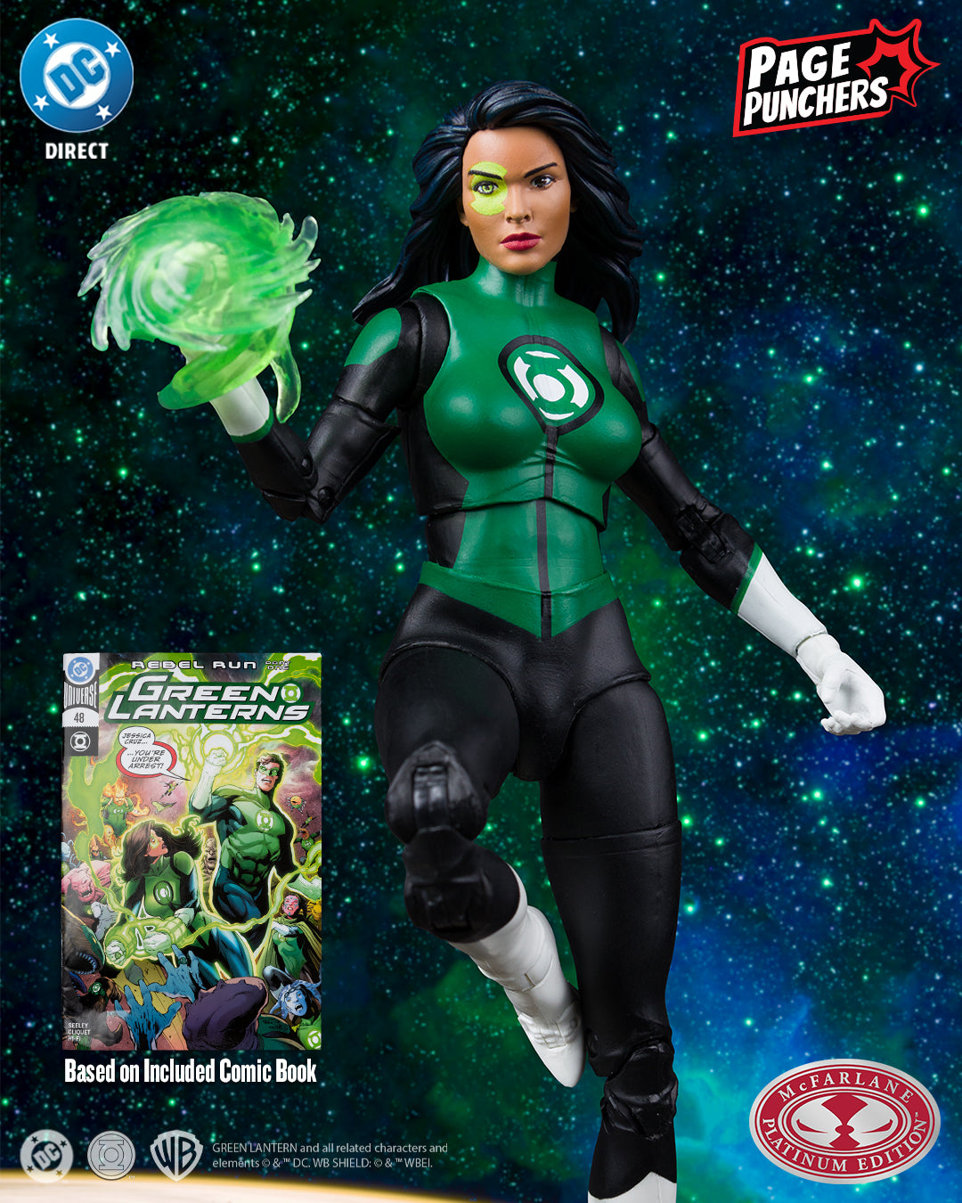 DC Direct Page Punchers Green Lantern Jessica Cruz Green Lanterns #48 ...