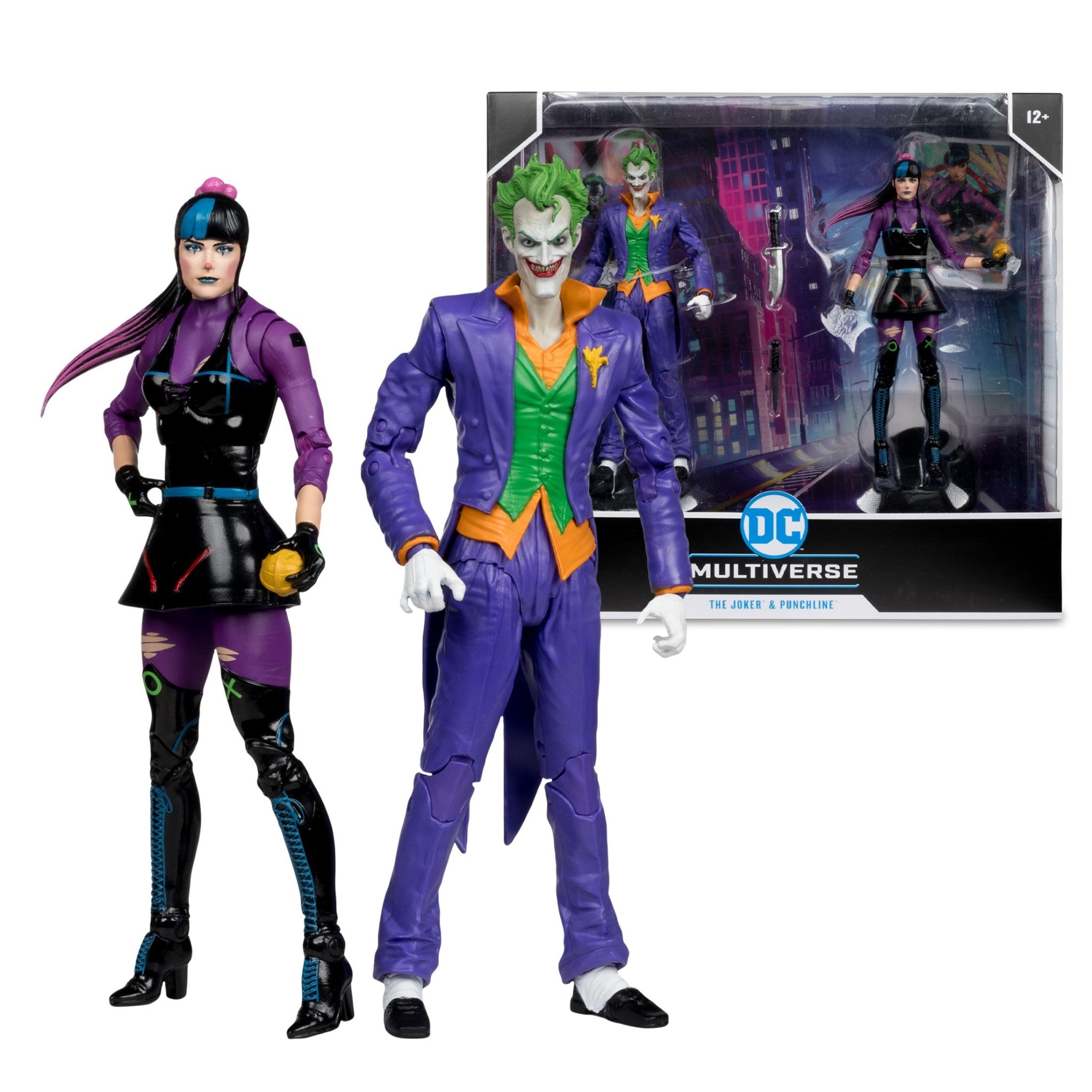 DC Multiverse The Joker & Punchline 2 Pack - McFarlane Toys | Green ...