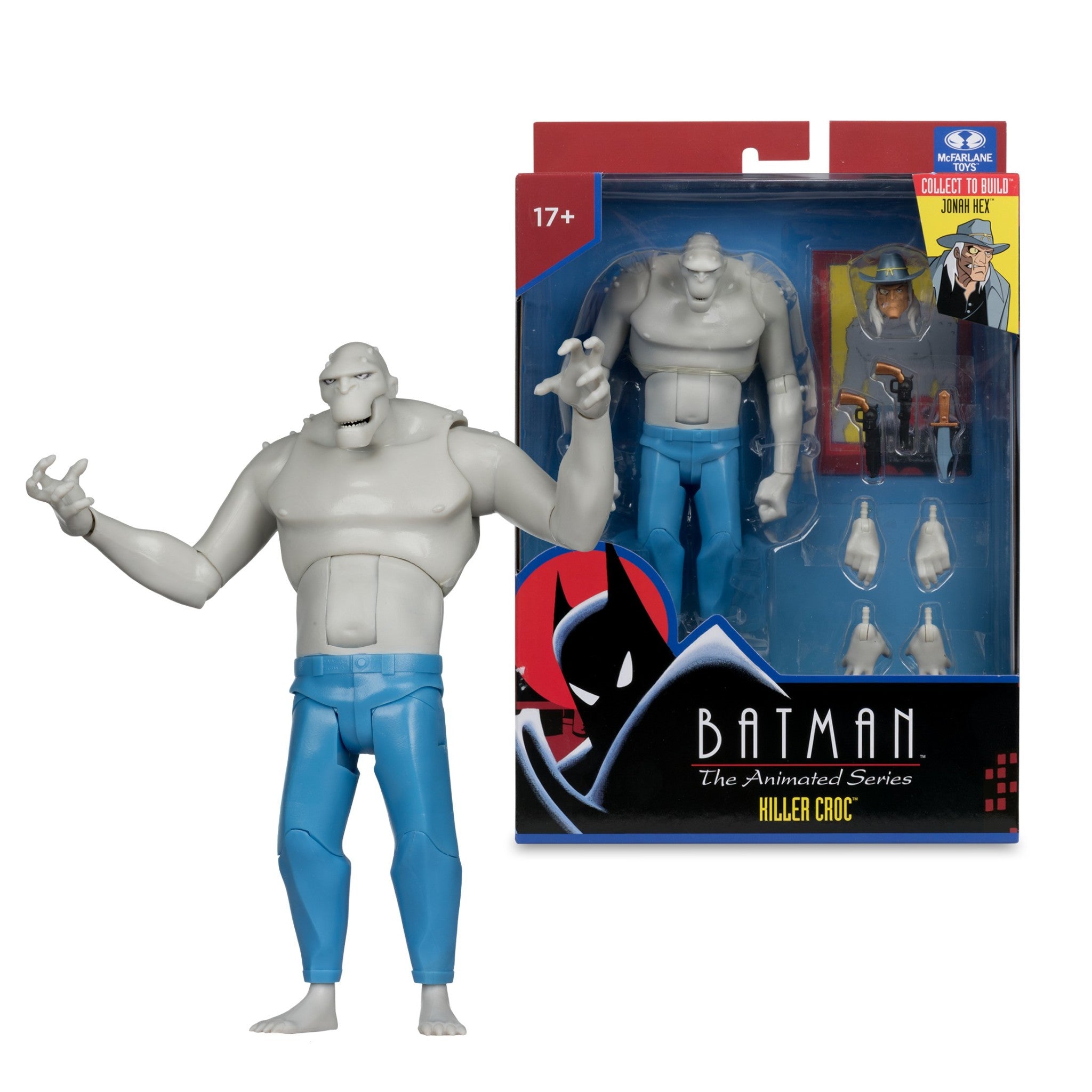 Dc Direct Btas Batman The Animated Series Killer Croc Baf Jonah Hex Green Rock Comics