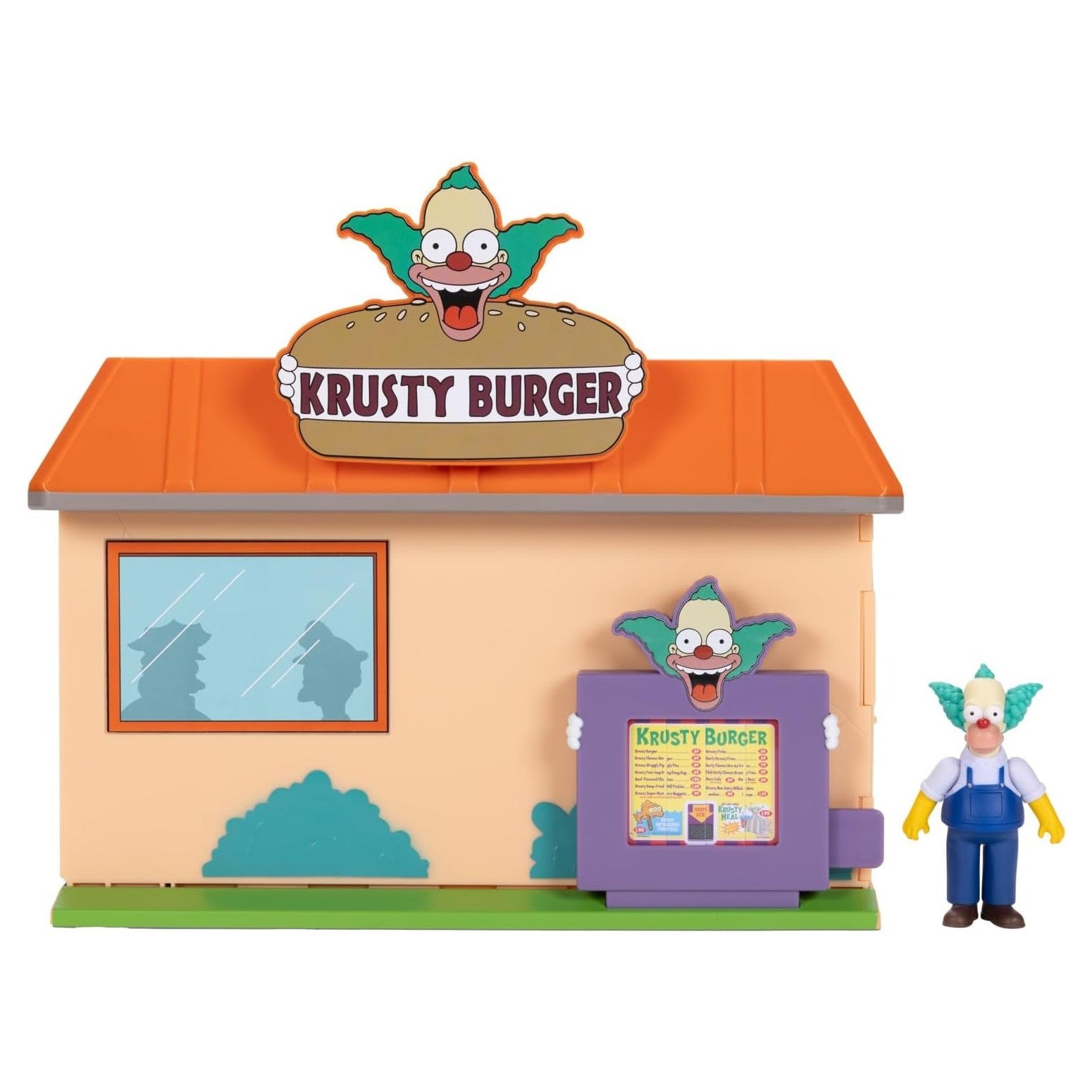 The Simpsons Krusty Burger Diorama - JAKKS Pacific | Green Rock Comics
