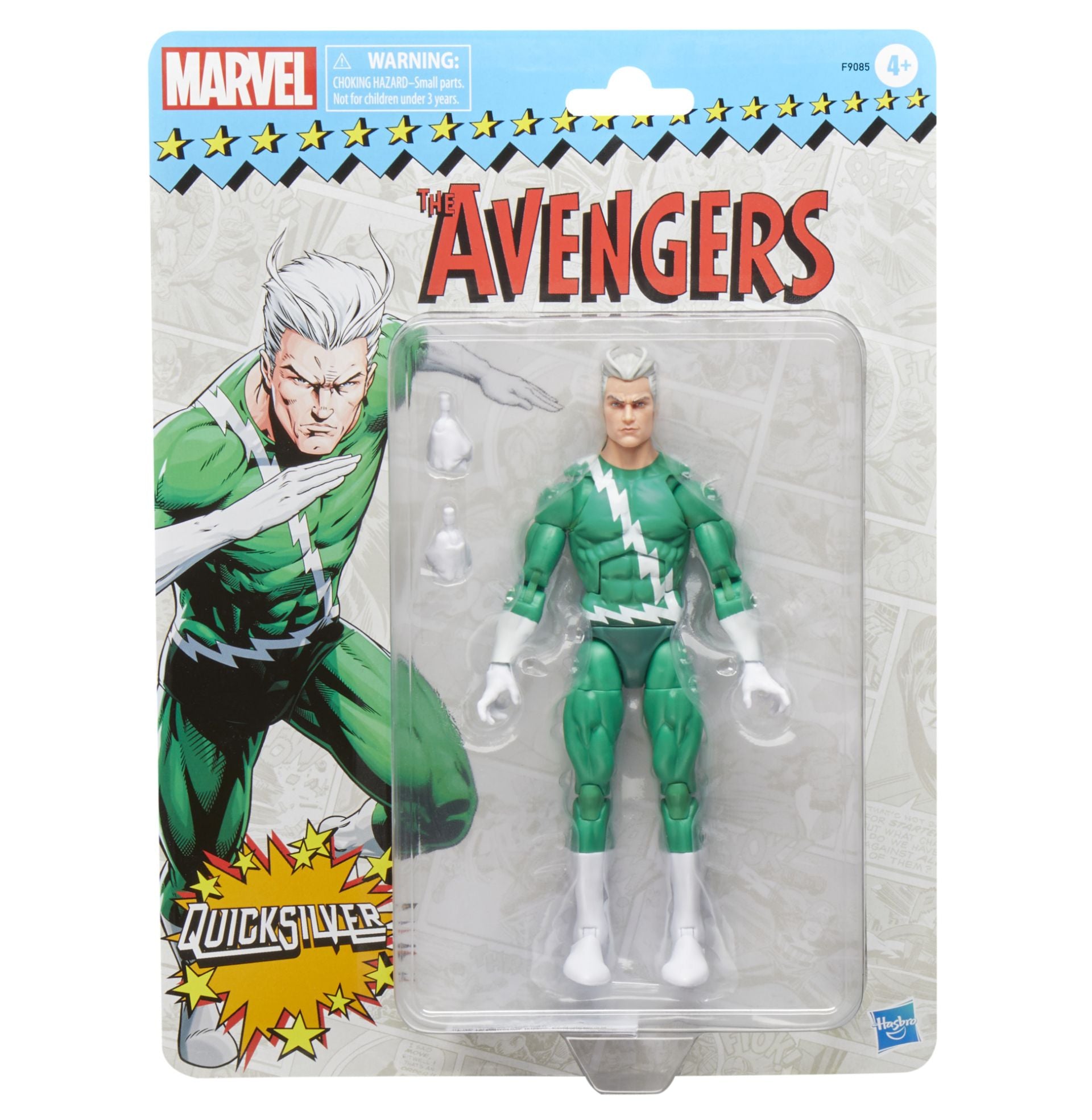 Marvel Legends 6" The Avengers Quicksilver | Green Rock Comics
