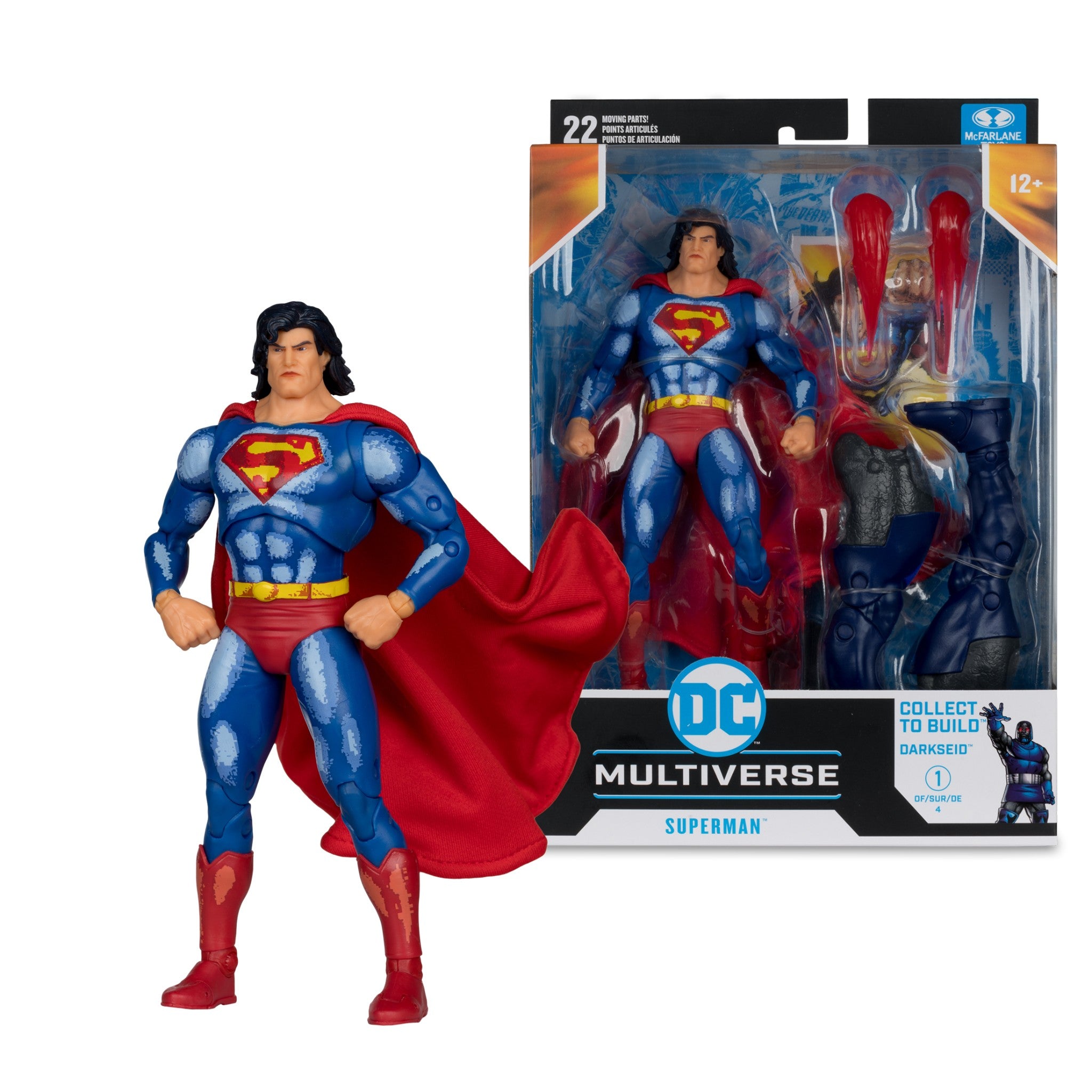DC Multiverse Justice League Task Force Superman Darkseid BAF - McFarl ...