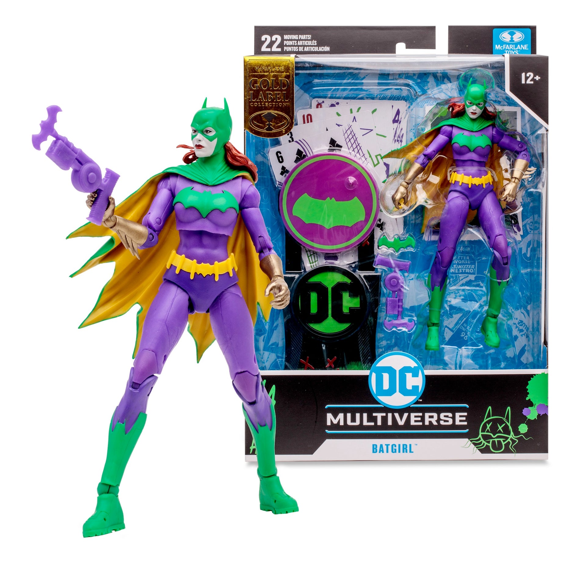 DC Multiverse Batman Three Jokers Batgirl Jokerized Gold Label - McFar ...