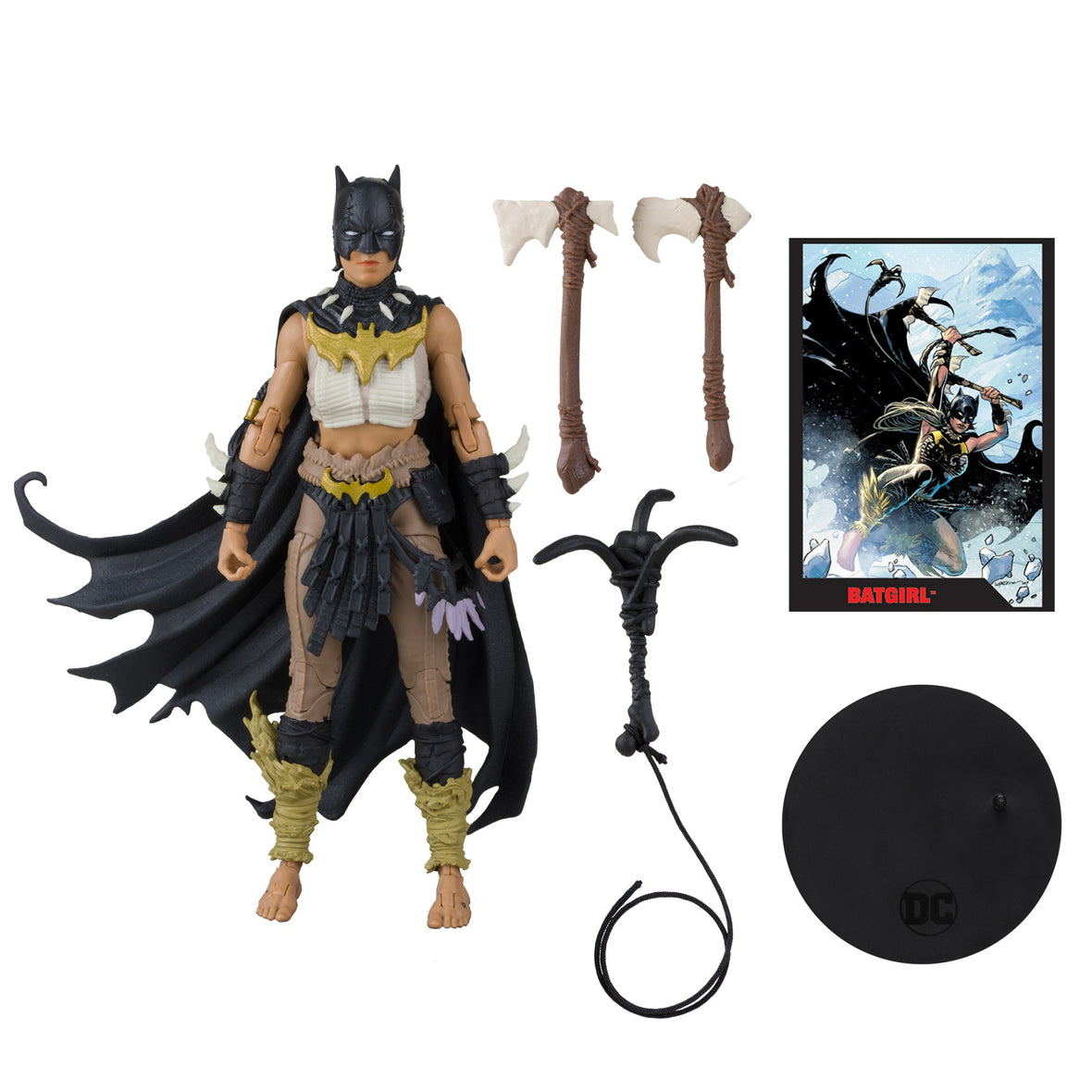 DC Direct Page Punchers Batgirl 7" Batman Fighting the Frozen Comic Mc ...