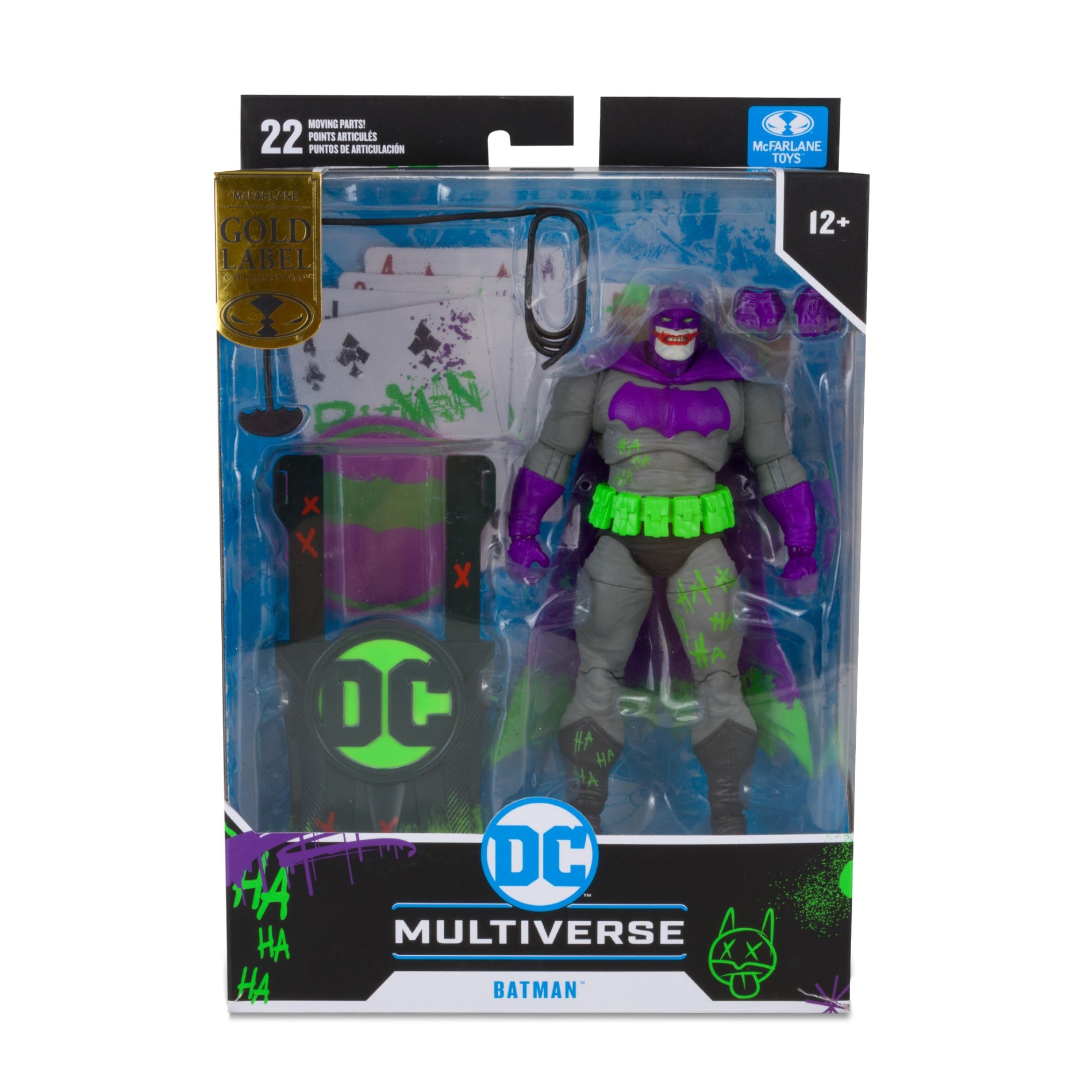 DC Multiverse The Dark Knight Returns Batman Jokerized Gold Label - Mc ...