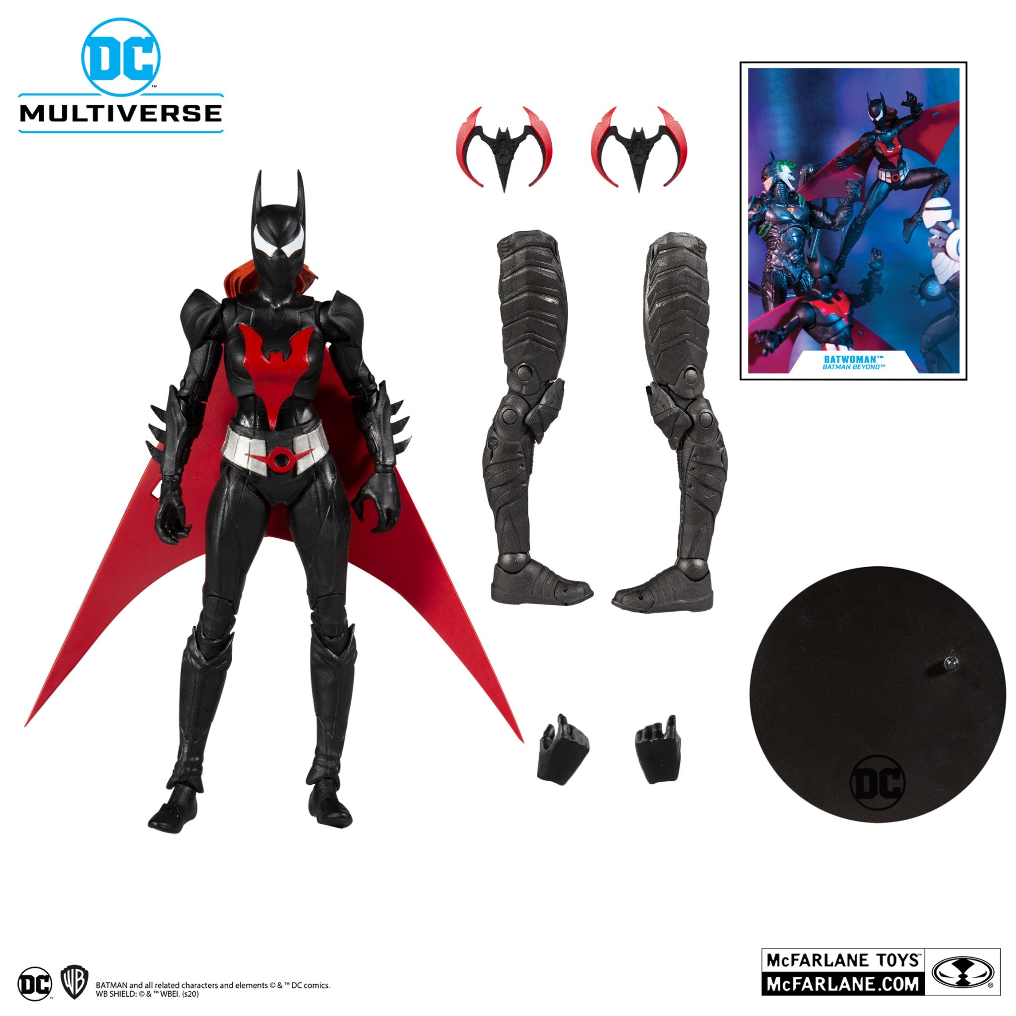 DC Multiverse Batman Beyond Batwoman BAF Futures End Jokerbot McFarl Green Rock Comics