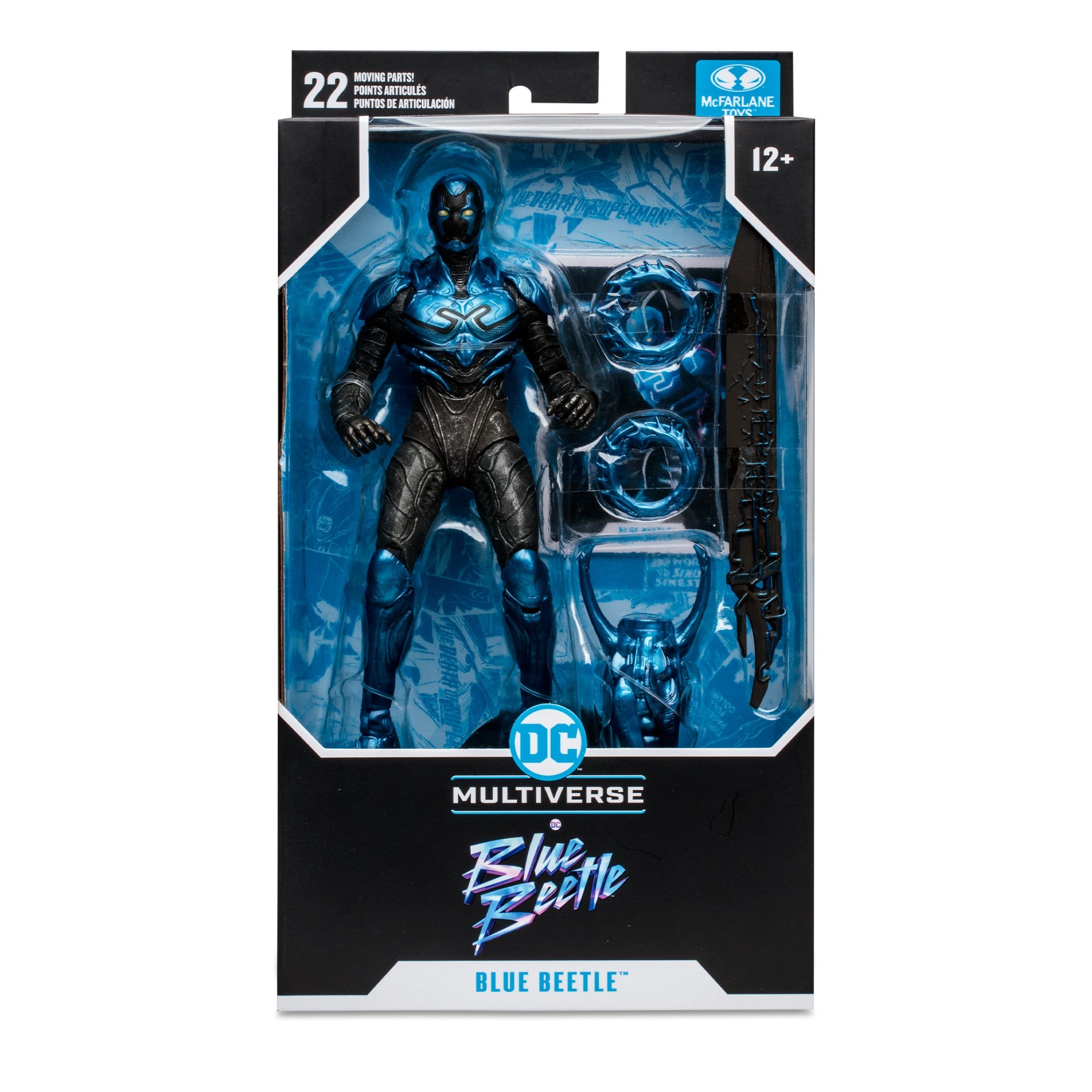 DC Multiverse Blue Beetle Movie Blue Beetle - McFarlane Toys | Green ...
