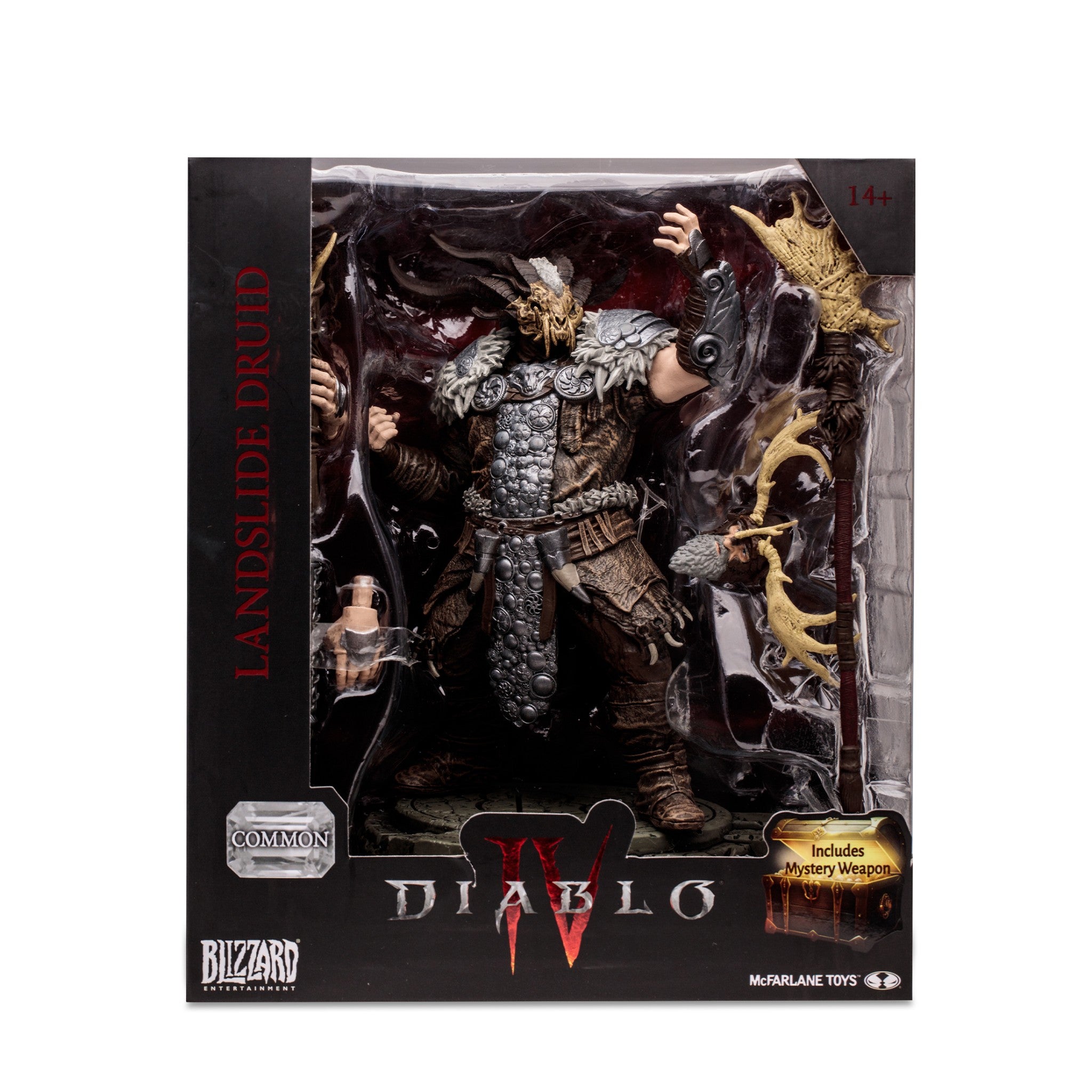 Diablo IV Landslide Druid 7" Common Figure - McFarlane Toys | Green ...