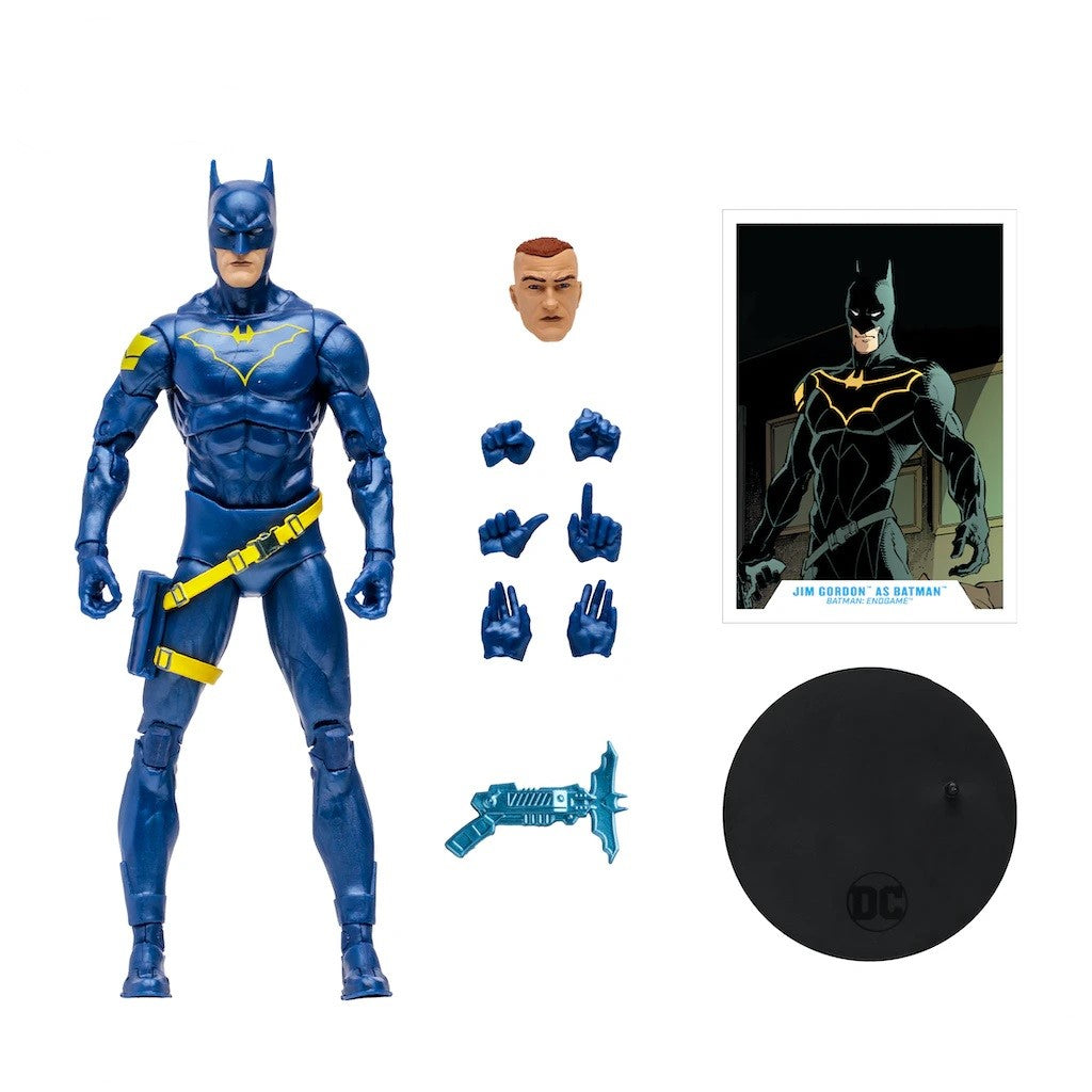 DC Multiverse Endgame Jim Gordon as Batman Platinum Edition - McFarlan ...