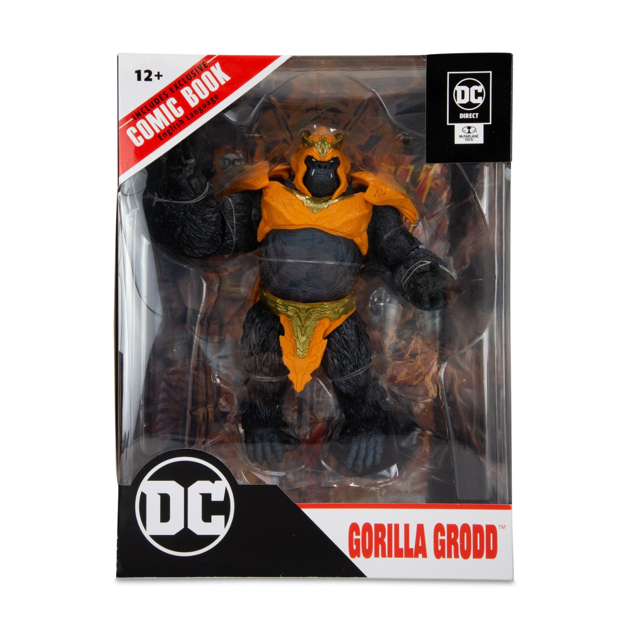 DC Direct Page Punchers Gorilla Grodd 9" Megafig with Flash Comic - Mc ...