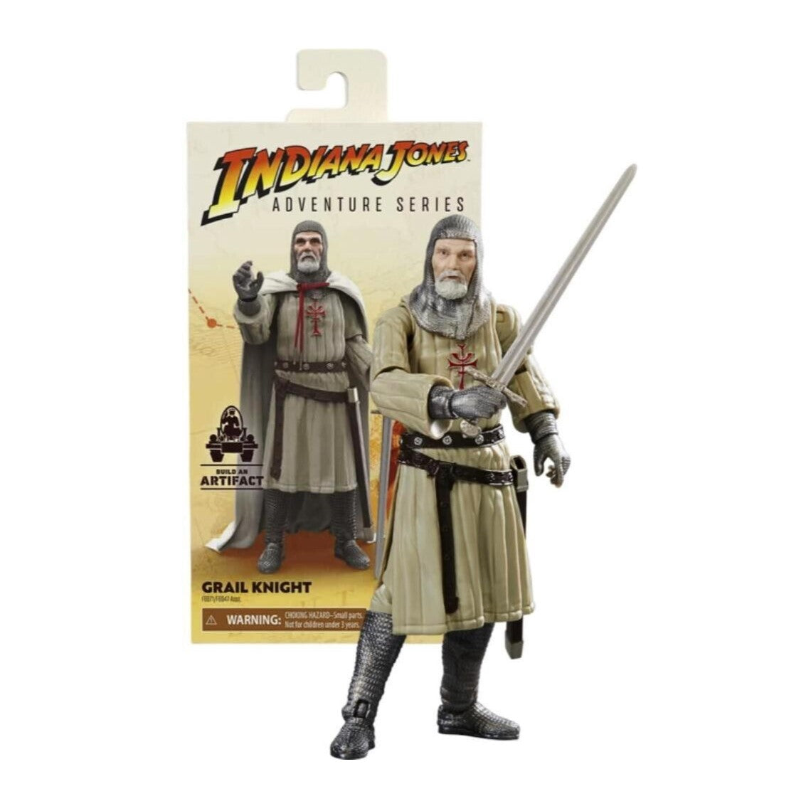 Indiana Jones Adventure Series Last Crusade Grail Knight 6" Figure ...