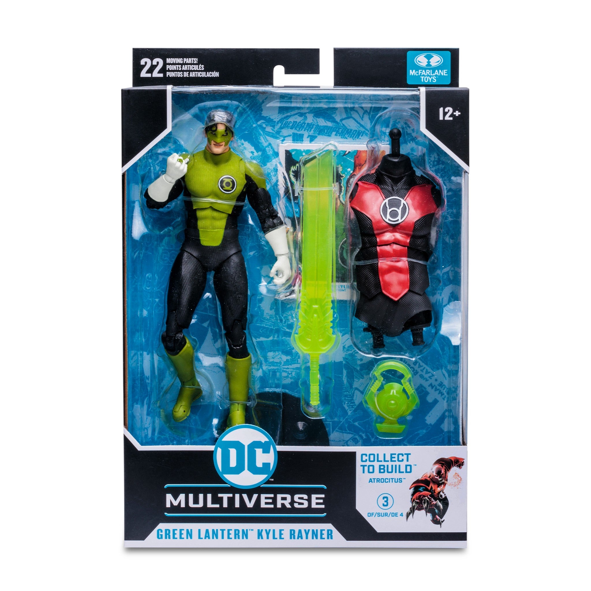 DC Multiverse Blackest Night Kyle Rayner BAF Atrocitus - McFarlane Toy ...