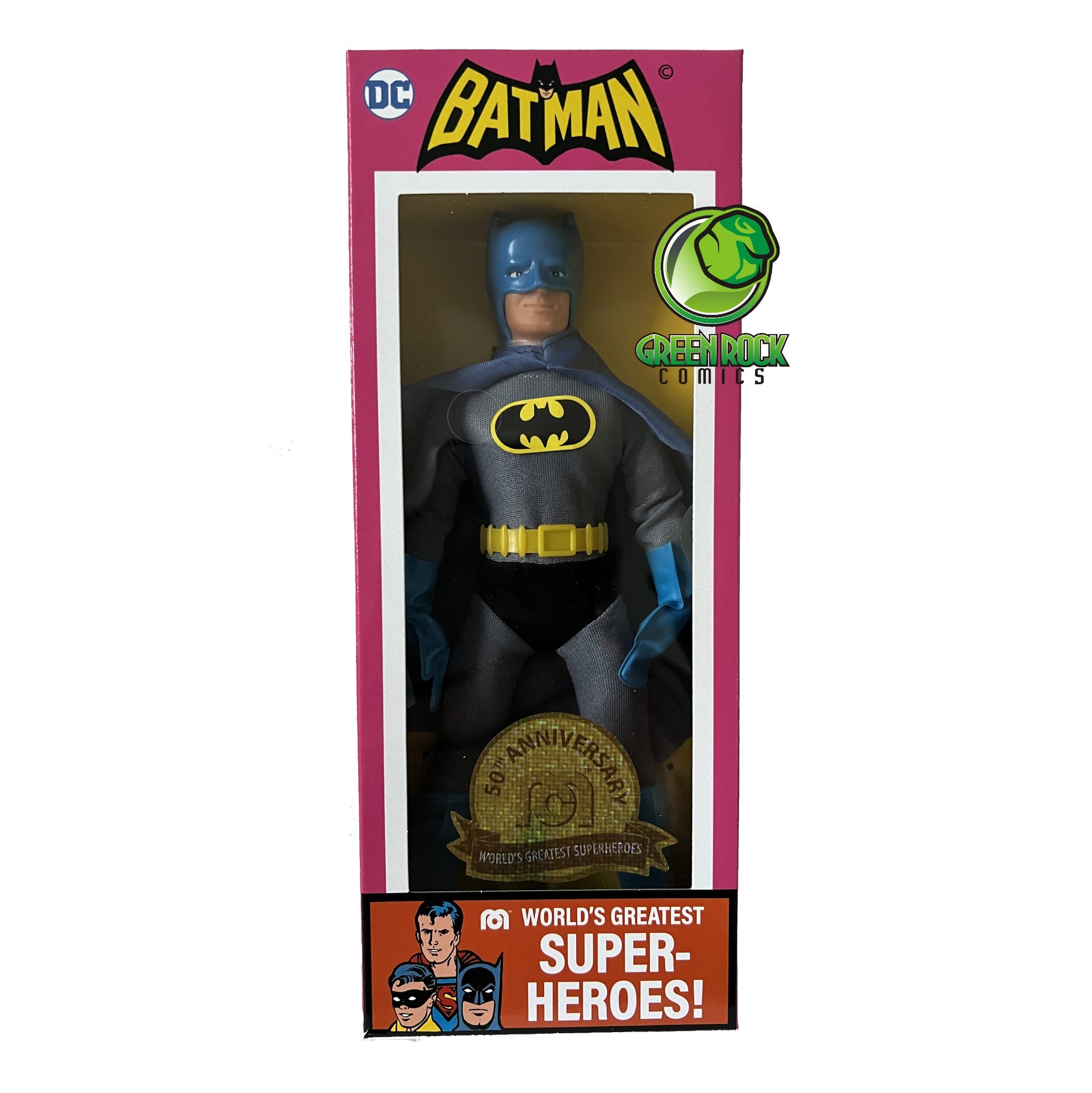 DC 50th Anniversary Batman 8" Action Figure - Mego | Green Rock Comics