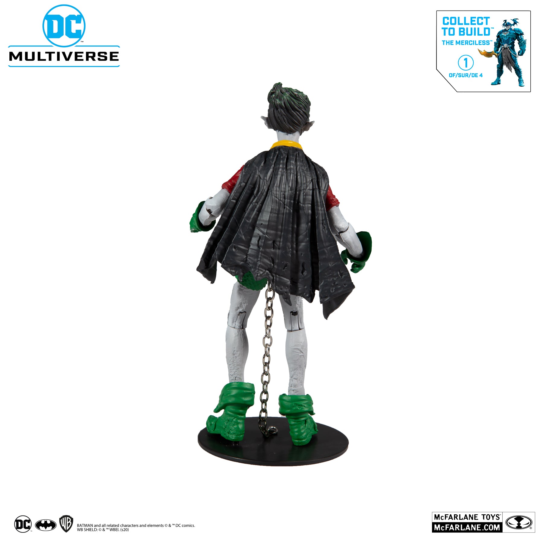 DC Multiverse Robin Crow Dark Nights Metal Build-a Merciless - McFarla ...